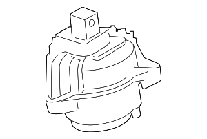 Genuine BMW 22-11-6-777-371 | Engine Support | FREE Shipping on Most ...