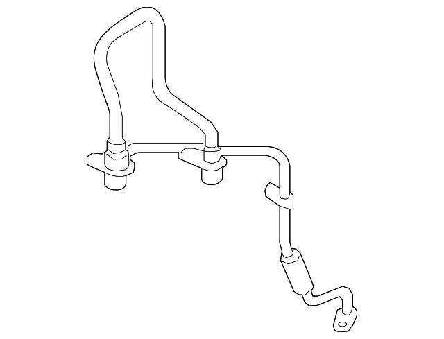 2017-2024 Porsche Pressure Line 9A2-107-220-03 | OEM Parts Online