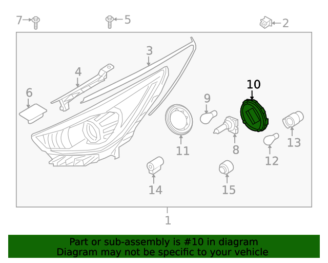 2017-2022 Kia Dust Cap 92140-A7500 | QuirkParts
