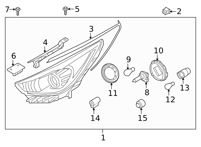 18644-28087L - Turn Signal Light Bulb 2012-2024 Kia | Kia.Parts Store