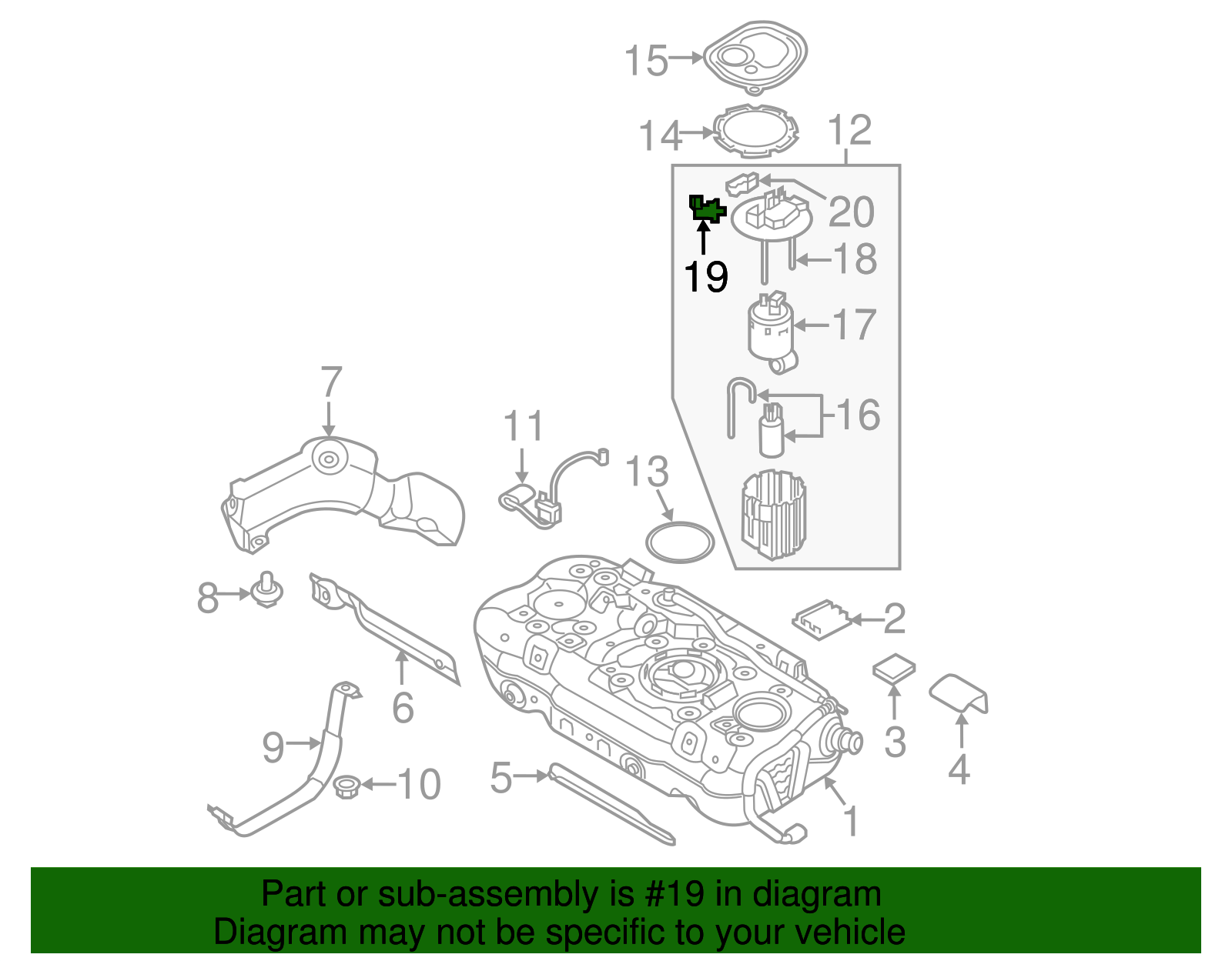 31435-3T000 - Pressure Sensor 2014-2025 Kia | Kia.Parts Store