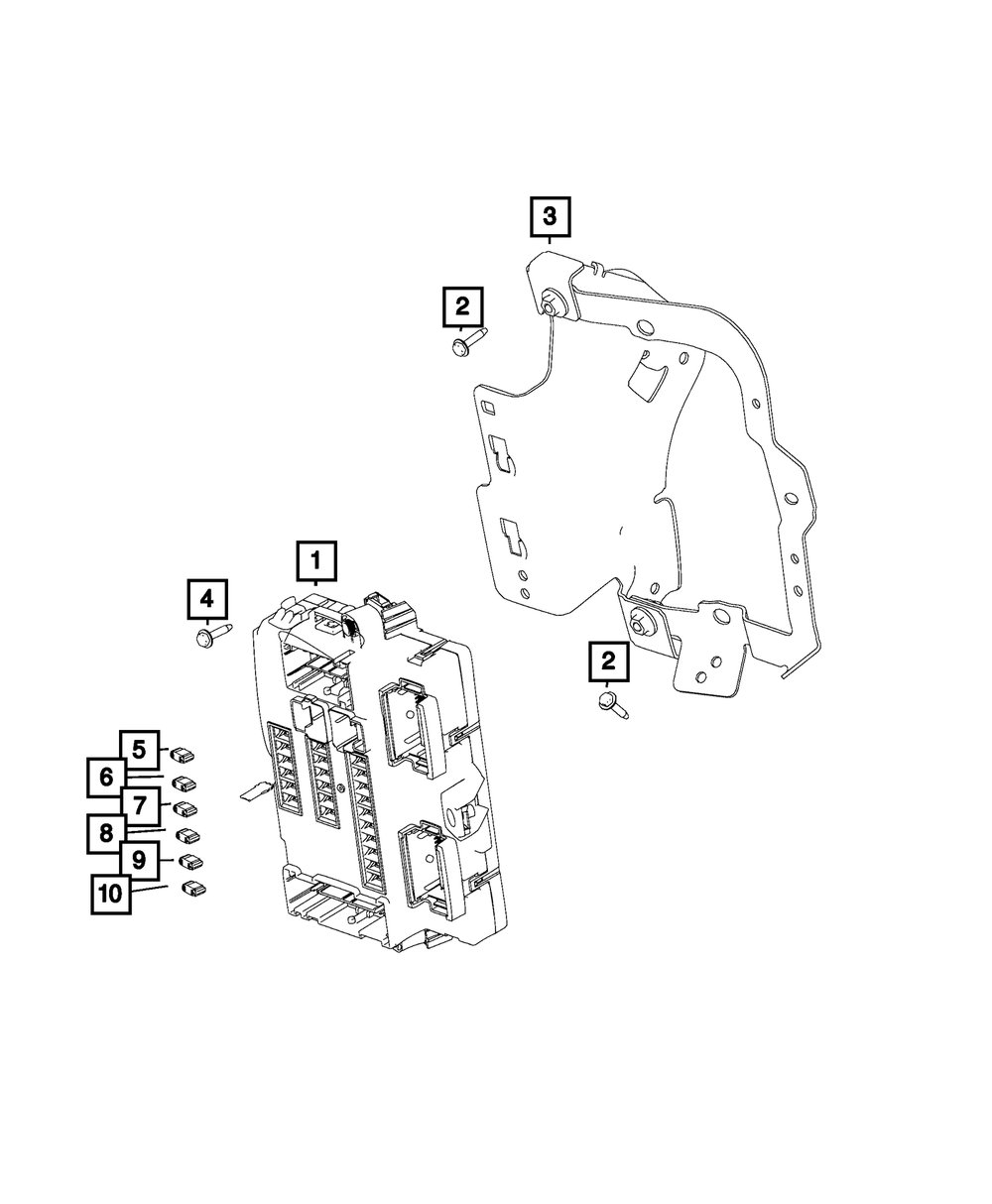 2016 Dodge Dart Body Controller Module 68273182AB | Mopar eStore