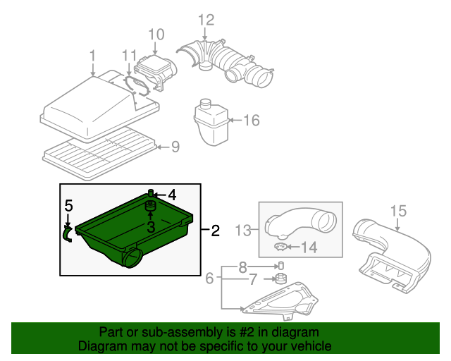 2001-2006 Mitsubishi Montero Body mr404841 | Auto Parts