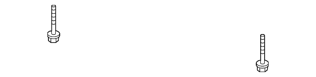 OEM 2003-2009 Honda Suspension Cross-Member Bolt 90160-S0X-A00 | Honda ...