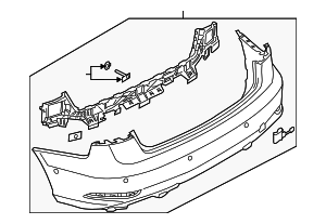 2017-2020 Audi Bumper Cover 8V5-807-067-K-GRU | OEM Parts Online