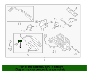 92200-6N205 - Expansion Valve 2007-2021 Nissan | Nissan Parts ...