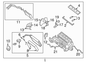 2012-2024 Nissan Air Mix A/C Door Actuator 27742-1LA0B | Coulter Nissan ...