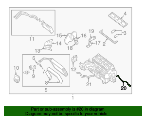 27723-1KA0A - Temp Sensor 2012-2021 Nissan | Nissan Parts & Accessories ...