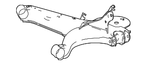 447-350-51-00 - Trailing Arm 2016-2023 Mercedes-Benz Metris | Mercedes ...