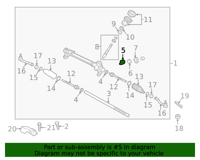 57719-D4000 - Yoke 2016-2020 Kia Optima | Kia.Parts Store