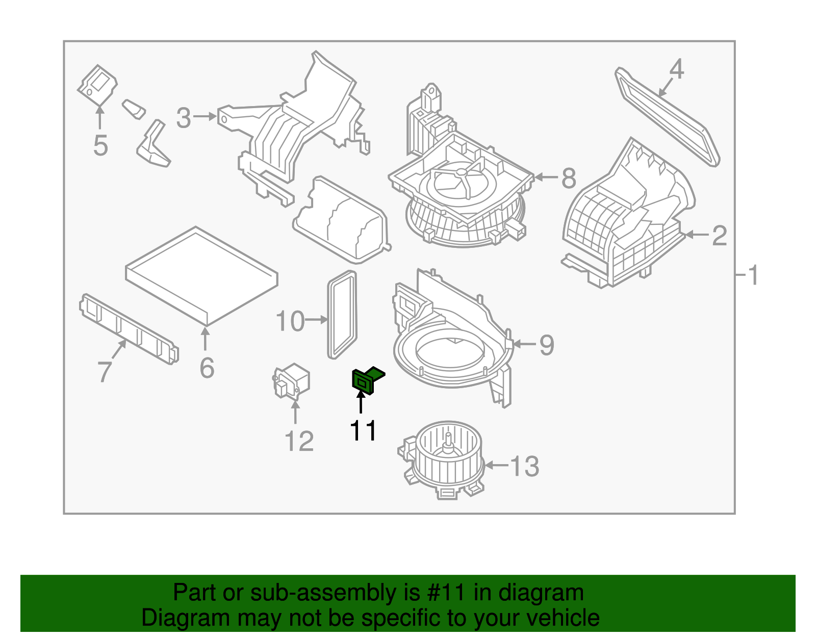 2015-2019 Hyundai Sonata Resistor 97128-C2000 | OEM Parts Online