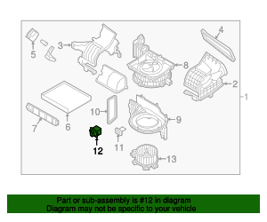 97235-C2000 - Resistor 2015-2019 Hyundai Sonata | AutoNation Parts