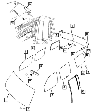 2008-2012 Jeep Liberty Lift-Gate Prop 57010050AC | Mopar eStore