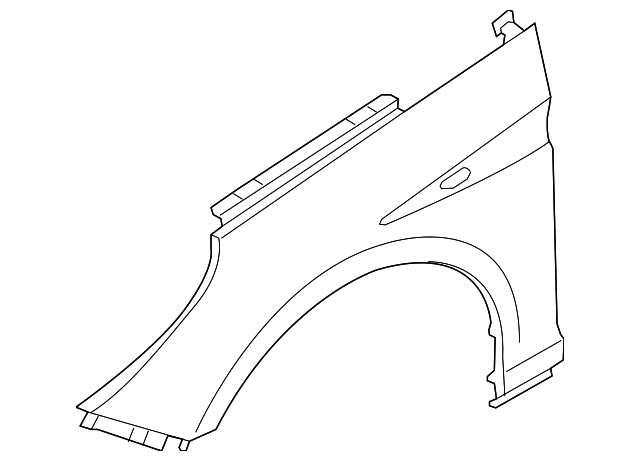 2018-2019 Hyundai Sonata Fender 66321-C2700 | OEM Parts Online