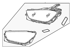 167-906-89-10 - Headlamp Assembly - Left 2024 Mercedes-Benz | Mercedes ...