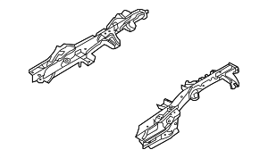 65720-1D100 - Rear Rail Assembly 2007-2008 Kia Rondo | Kia.Parts Store