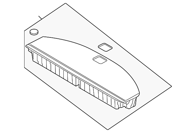 2013-2016 Hyundai Santa Fe Storage Compartment 85715-B8500-RYN | OEM ...