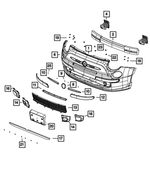 Front Bumper and Fascia for 2013 Fiat 500 | Mopar eStore