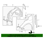2019-2024 Acura RDX Stay 60213-TJB-A00ZZ | Acura Parts World