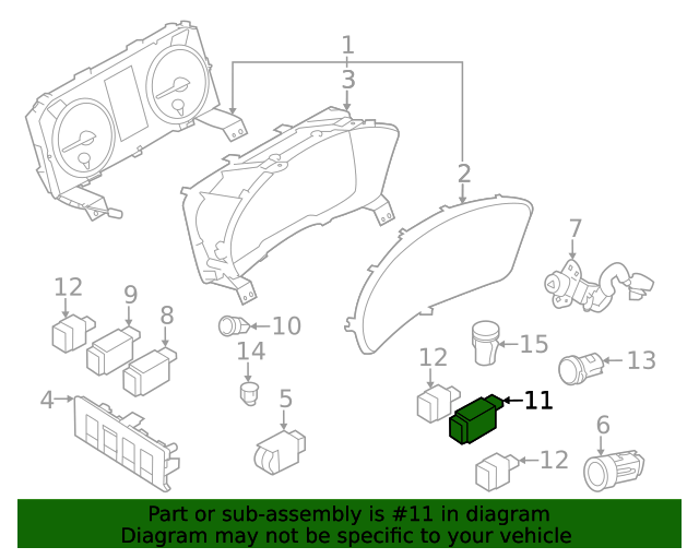 83002AN03A - Switch - 2020 Subaru | World OEM Parts Subaru