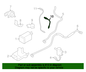 Genuine Oxygen Sensor for 2010-2019 Hyundai | Part# 39210-3CAA0 ...