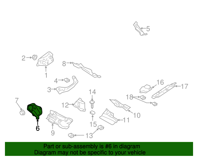 4M1-825-643-F - Side Shield 2017-2023 Audi | Audi OEM Parts