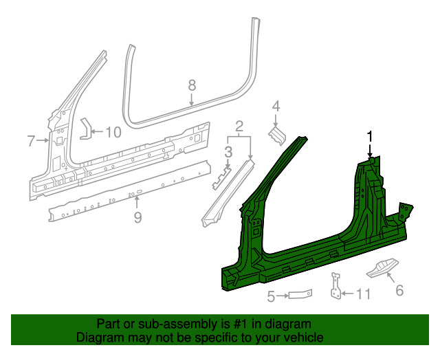 205-630-41-03 - Aperture Reinforced 2017-2023 Mercedes-Benz | Mercedes ...