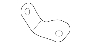 12680329 GM Catalytic Converter Brace Bracket | GM Parts Store