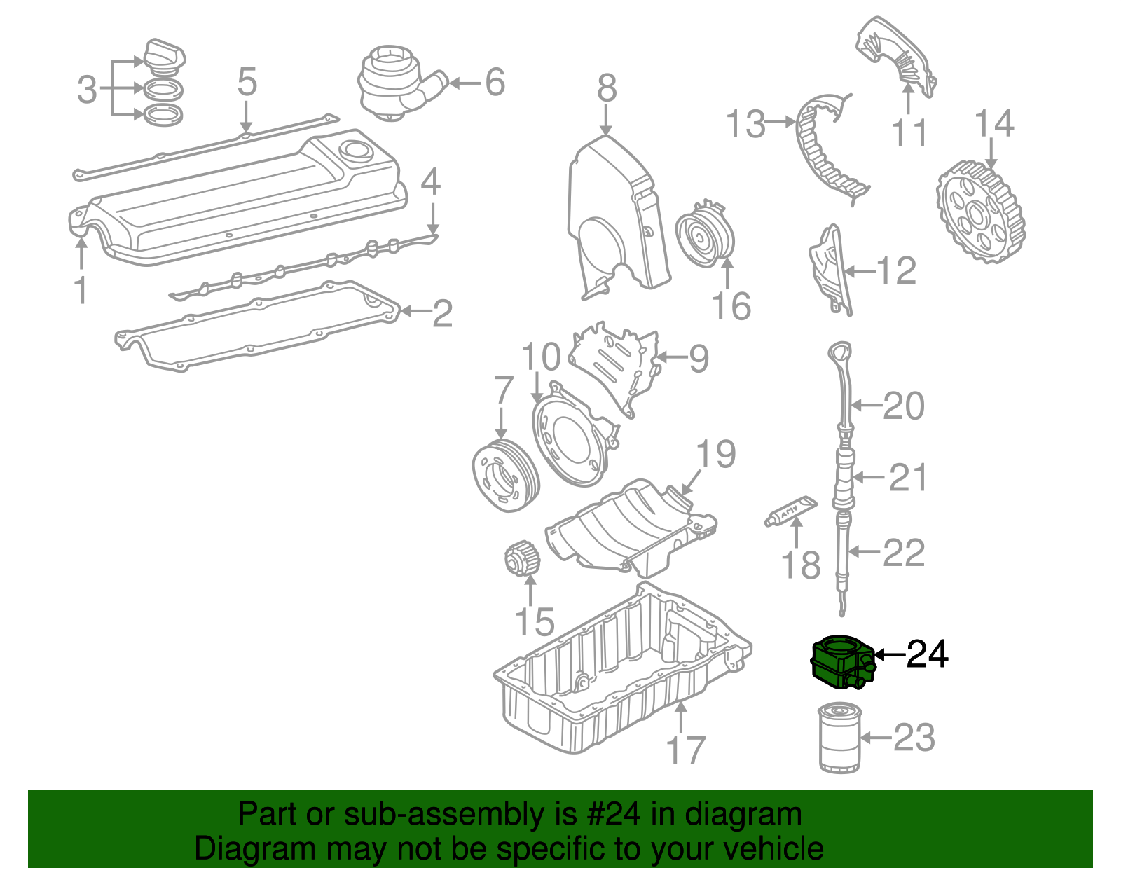 028-117-021-L - High-Quality Oil Cooler for 1993-2015 Volkswagen ...