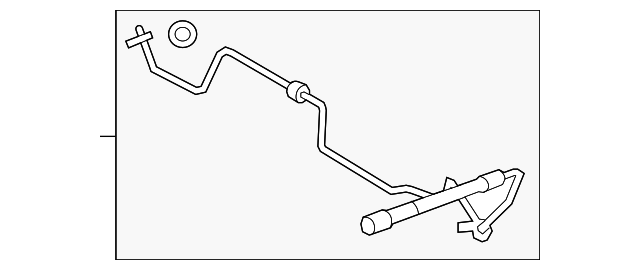 Genuine BMW 32-41-6-789-451 | Power Steering Return Hose | FREE ...