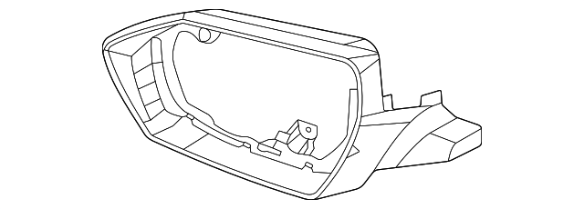 2021-2024 Hyundai Mirror Housing 87625-AA010 | Hyundai Wholesale Direct