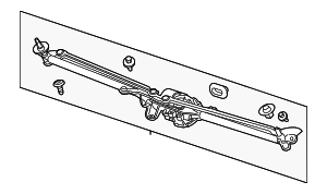 2012-2019 Buick Windshield Wiper Motor Transmission (Linkage) 13262434 ...