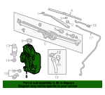 2012-2017 Buick Verano Windshield Washer Fluid Reservoir 23208851 ...