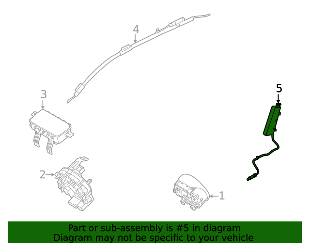 2017-2022 Kia Sportage Seat Air Bag 88910-D9000 | Genuine Kia Parts ...