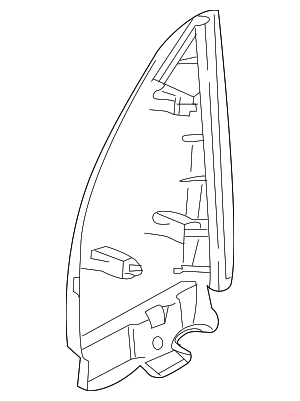 2009-2014 Nissan Murano Inner Cover 80293-1AA0A | TascaParts.com