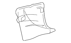 62112-0R010-B0 - Board Cowl Side Tri - 2006-2012 Toyota RAV4 | OEM ...