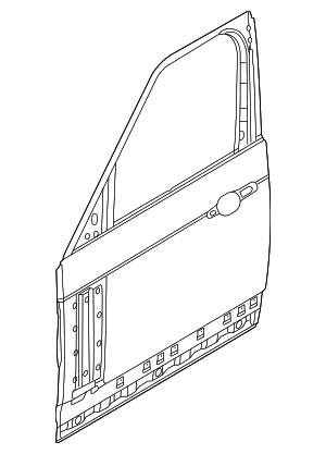 2013-2022 Land Rover Range Rover Door Shell LR036400 | JaguarParts.com