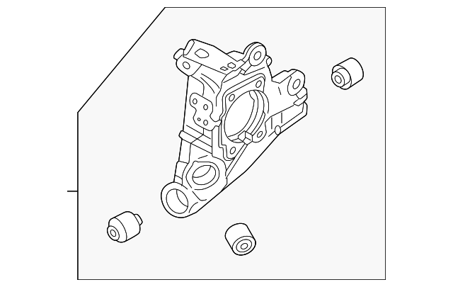 2021-2024 Nissan Rogue Knuckle 43018-6RA1A | Ziegler Nissan of Orland Park