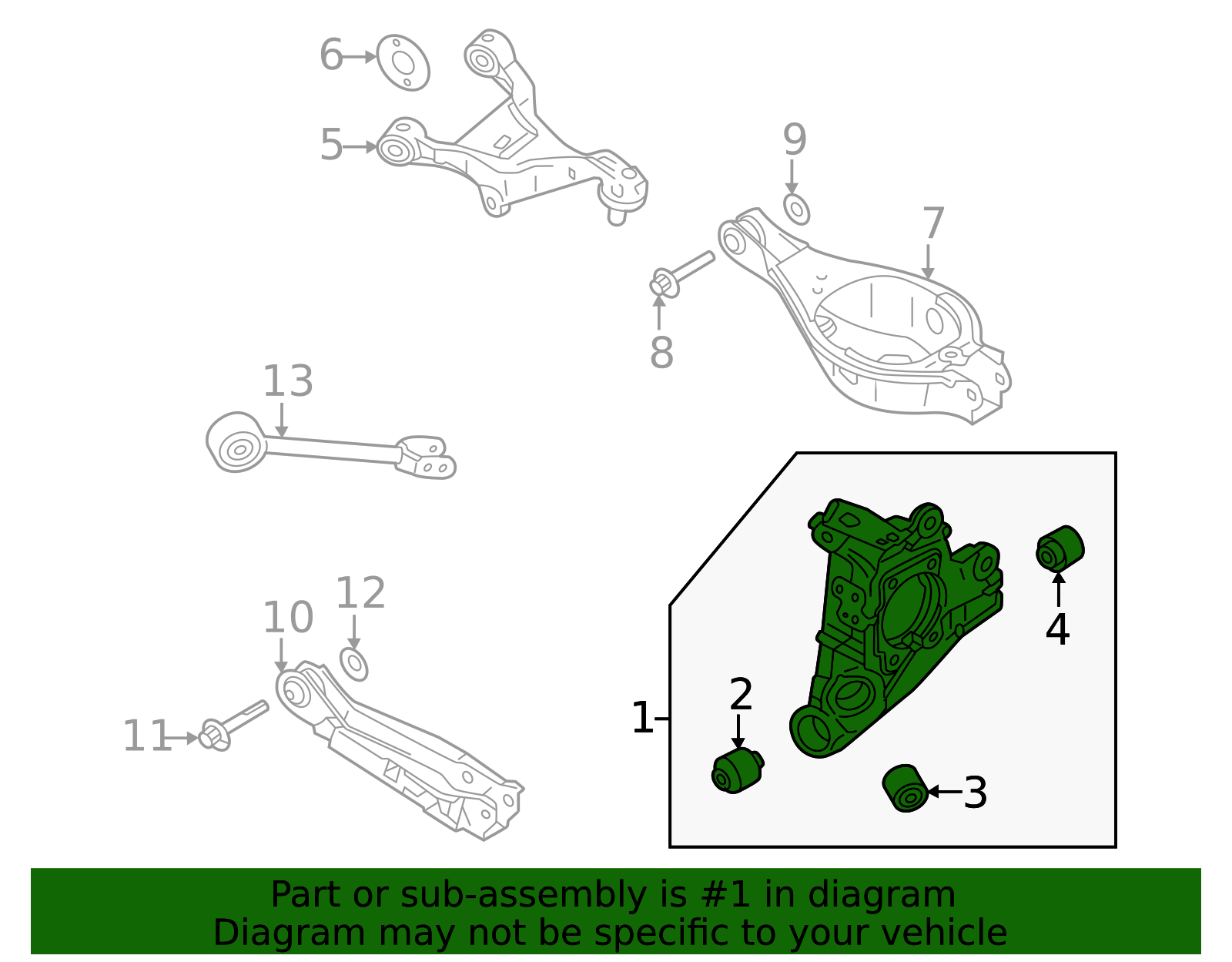43019-6RR1A - 2021-2025 Nissan Rogue - Knuckle | Anicra Nissan Parts