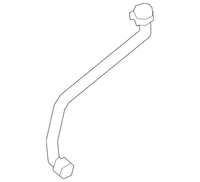 247-501-08-00-64 - Coolant Line Mercedes-Benz USA Parts