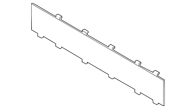 2013-2015 Audi S7 Outer Grille 4G8-807-682-E-9B9 | Genuine Audi Parts