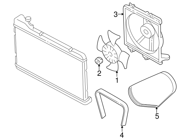 73323AC000 - AC Belt - 1996-2008 Subaru | World OEM Parts Subaru