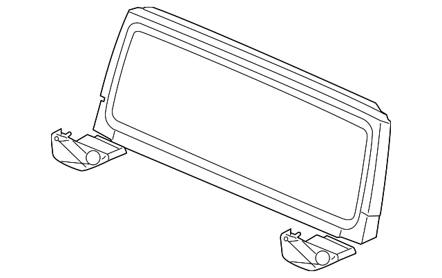 2018-2020 Jeep Windshield Frame 68280994AI | TascaParts.com