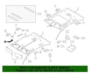 Hyundai - 85340-G9100-VNB - Grip Handle - 2019-2023 Genesis G70 | OEM ...