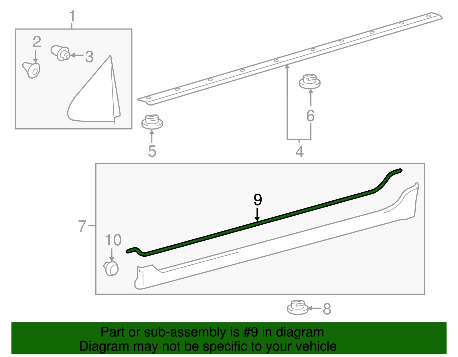 76926-52030 - Splash Guard Protector 2017 Toyota Prius C | Longo Toyota ...