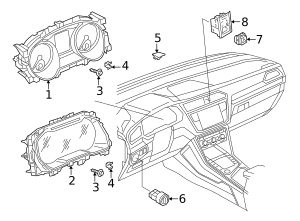 2018-2021 Volkswagen Tiguan Sentinel Sensor 5NA-907-451-E | OEM Parts ...