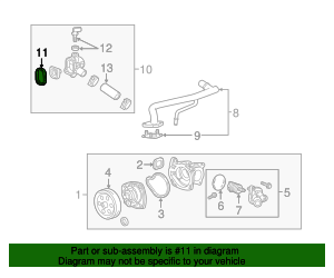 Water Outlet Gasket 12664202 | GMPartsDirect.com