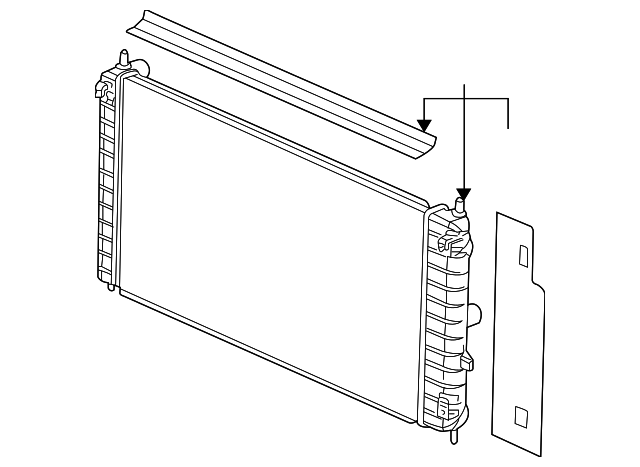 22717621 GM Radiator | GM Parts Store