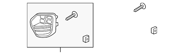 2017-2019 Kia Sportage Fog Lamp Bezel 86522-D9300 | QuirkParts