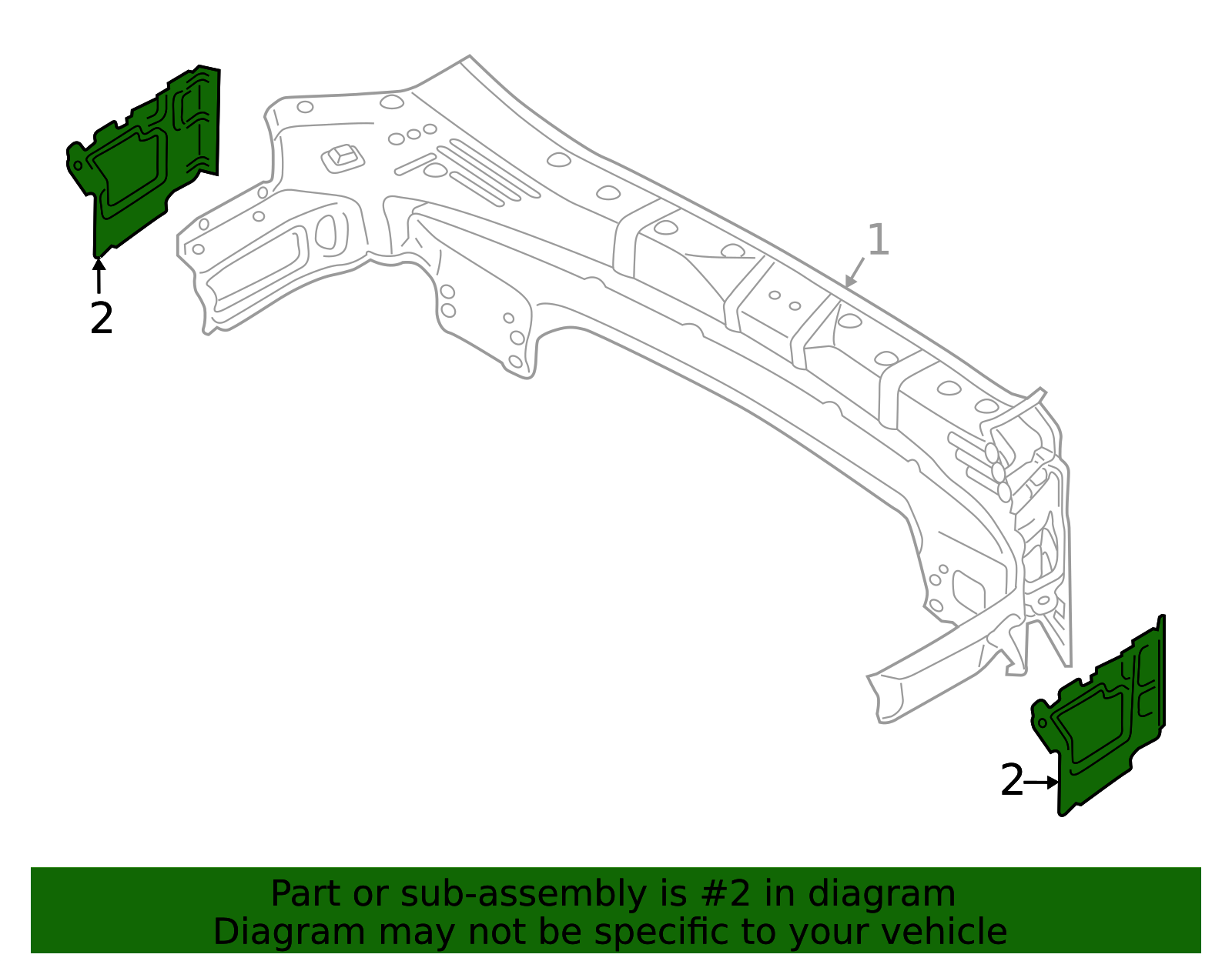2019-2023 Hyundai Santa Fe Side Panel 65541-S1000 | Hyundai Wholesale ...